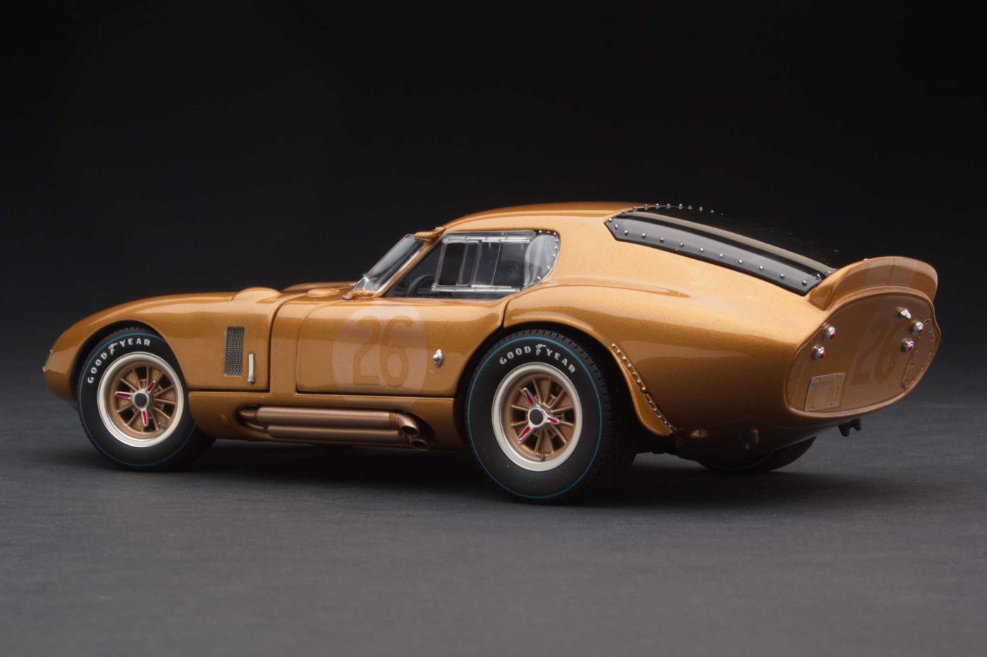 Exoto | 1965 Exoto Cobra Daytona | Trophy Gold Lifetime Achievement ...