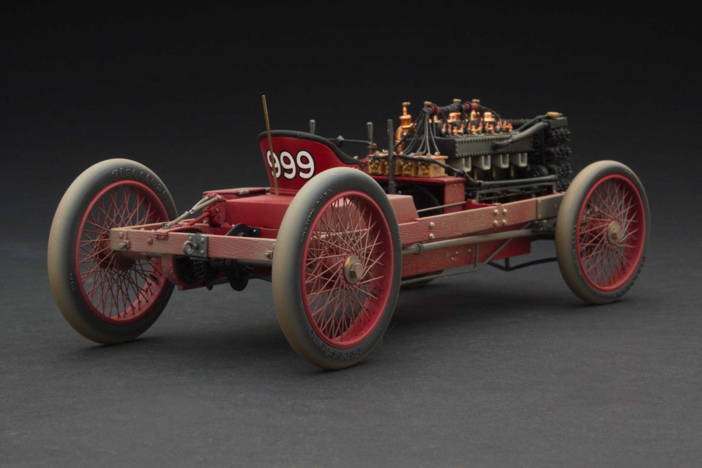 Record Breaker driven by Barney Oldfield - Finish Line Plus - Exoto